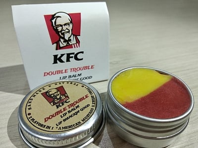KFC India enters cosmetic range with flavoured lip balms