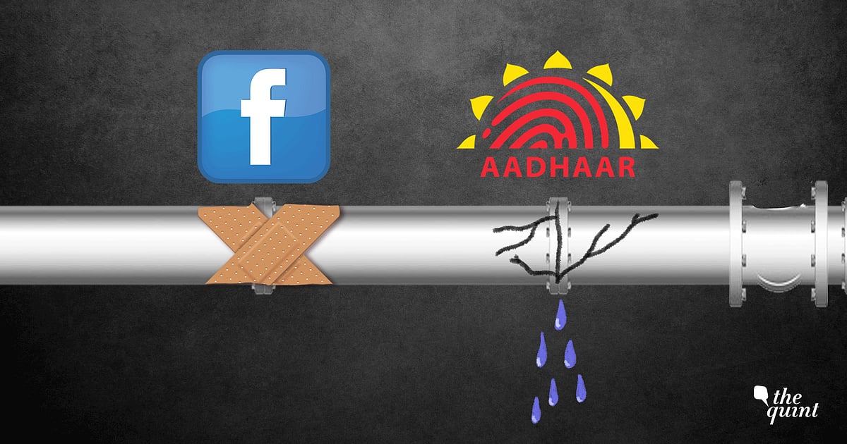 Facebook Response to Data Leaks vs UIDAI’s Denial of Aadhaar Database ...