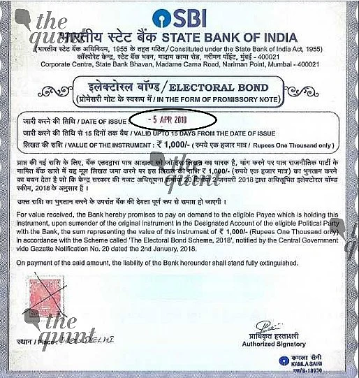 Electoral Bonds for Political Parties: The Quint Exposed Govt's Secret ...
