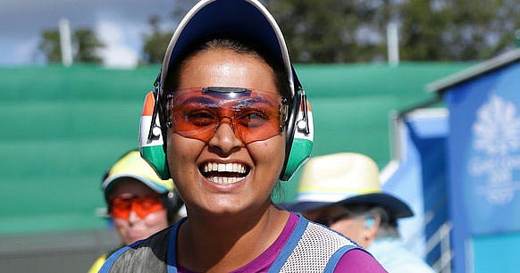 CWG 2018: Shooter Shreyasi Singh Bags Gold Medal in Double Trap