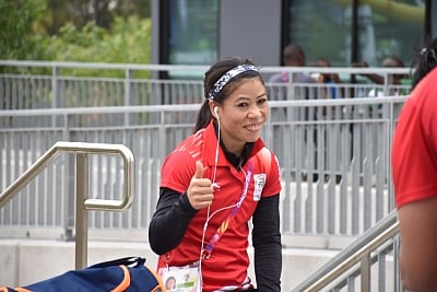 Mary Kom enters CWG semis