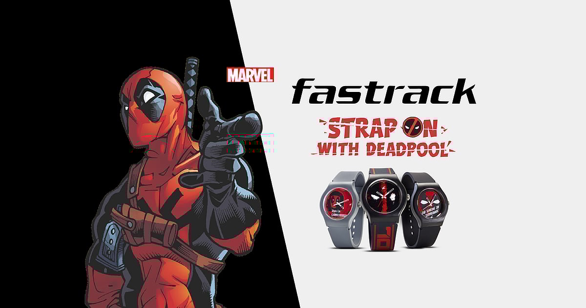 Deadpool Watches by Fastrack: Pre-Order Your Favourite One and Win a ...