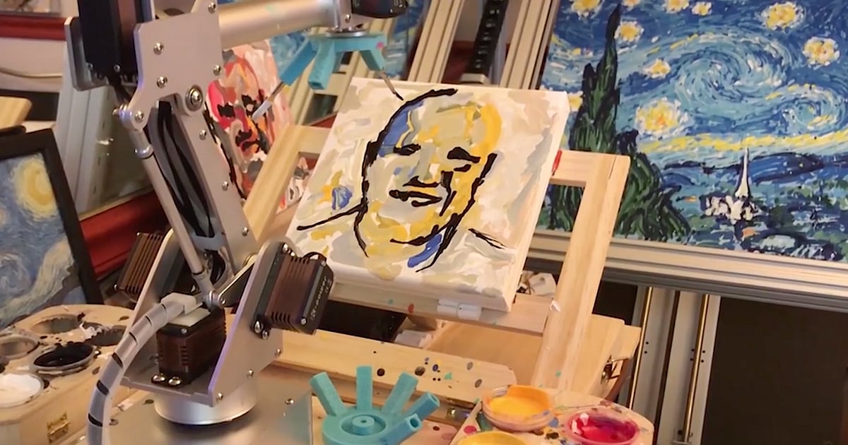 World’s Best Robot Artist – A ‘Masterpiece’ Of Technology