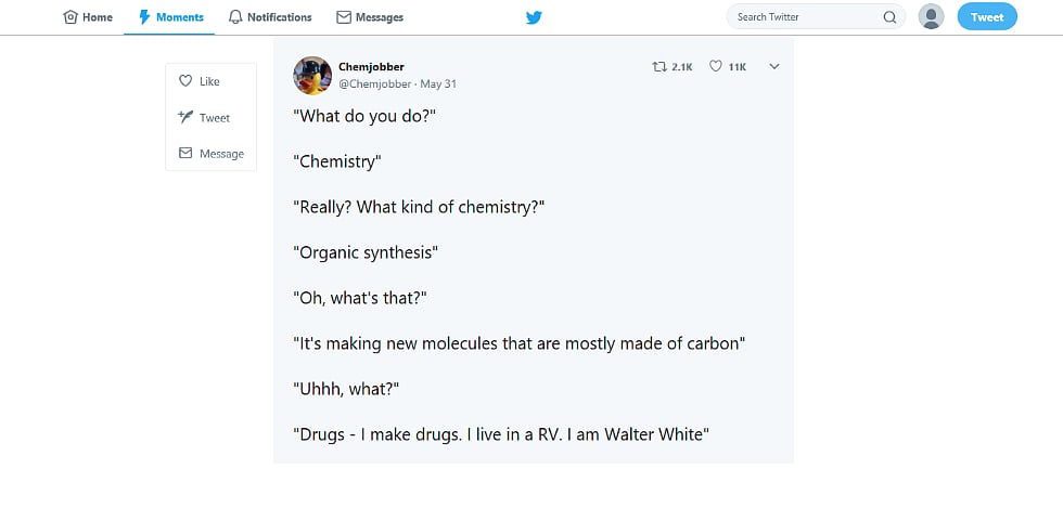 Twitter can’t get enough of the latest “What do you do?“ meme.
