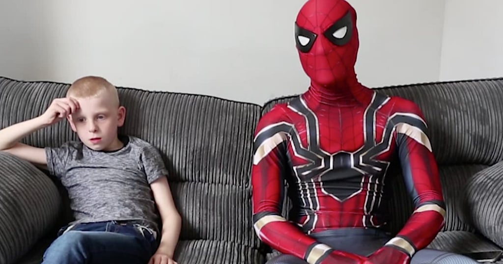Meet the Dad Who Turned Spiderman For Autistic Son