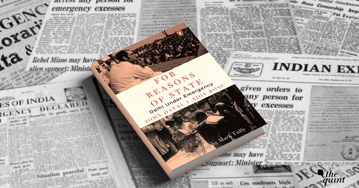 Ajoy Bose and John Dayal re-launch their 1977 book on the Emergency and ...