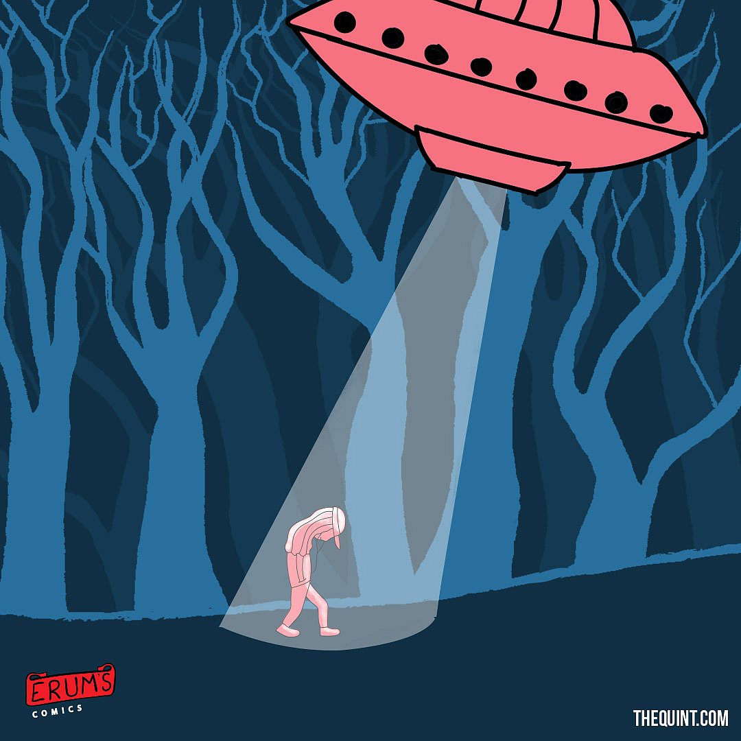 Erum’s Comics: Alien Abduction Doesn’t Always Go As Planned