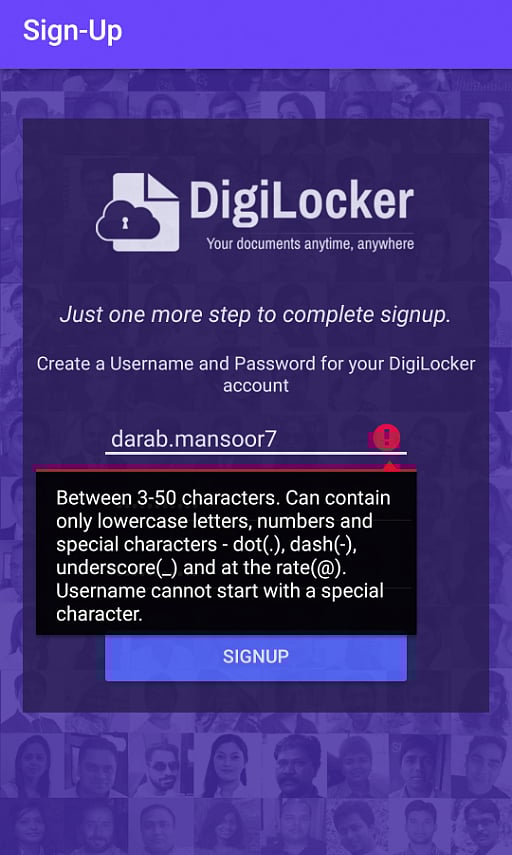 How the DigiLocker app can be used instead of carrying documents works.