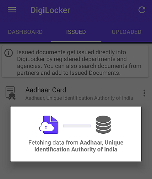 How the DigiLocker app can be used instead of carrying documents works.