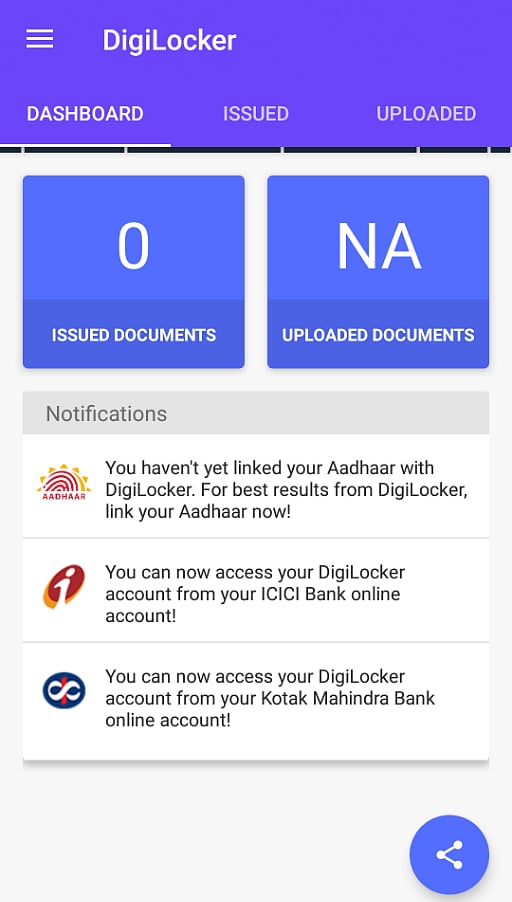 How the DigiLocker app can be used instead of carrying documents works.
