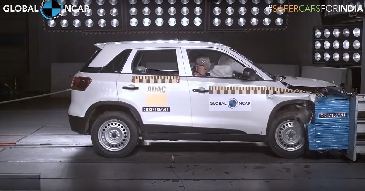 Maruti’s Vitara Brezza Scores 4-Stars in Global NCAP Crash Test