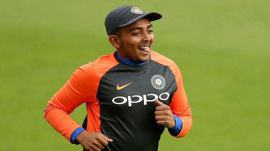 Watch: Prithvi Shaw Receives His Test Cap From Virat Kohli