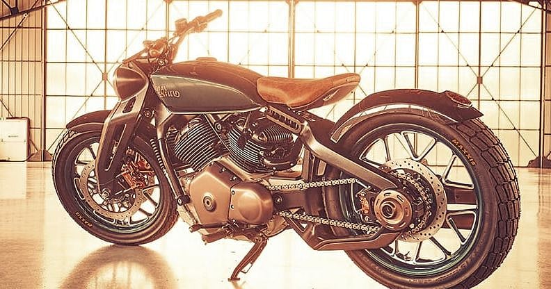 Royal Enfield 838cc Bobber unveiled.