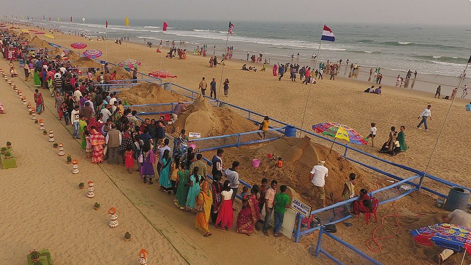 In Pics: Celebrating Sand Sculptures at Odisha’s Sand Art Festival