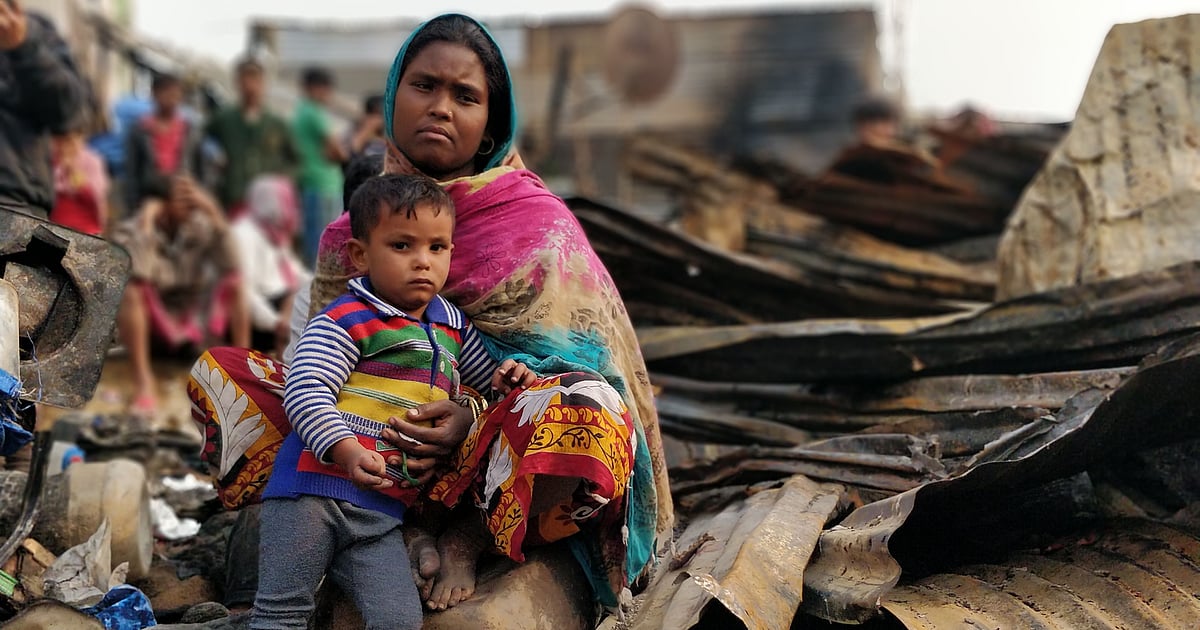 Fire at Nathupur Slum Near Gurugram Reduces Over 40 Shanties to Ashes ...