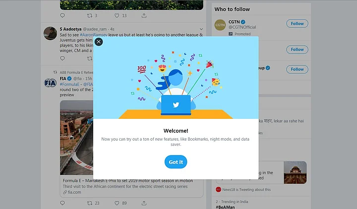 Twitter Gets a New Design For Desktops
