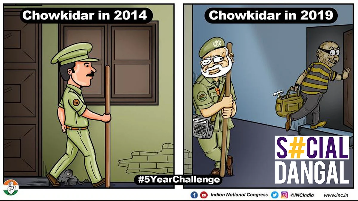 Congress, BJP Lock Horns Over #5YearChallenge On Twitter