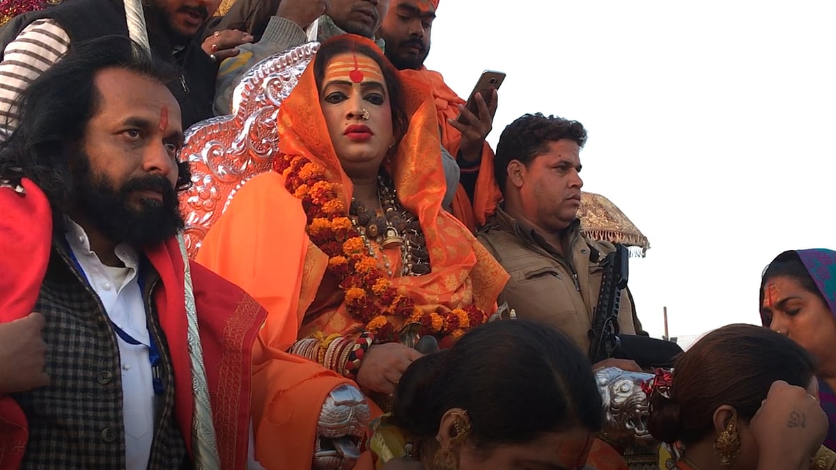 Kinnar Akhada Joins the Kumbh, Asks for More Love for Transgenders