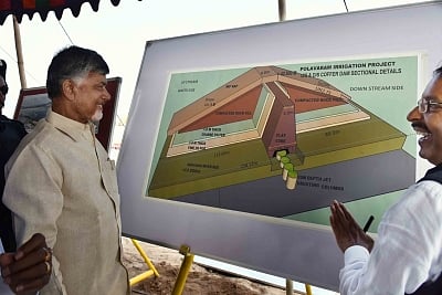 Polavaram dam project in Andhra sets record in concrete pouring