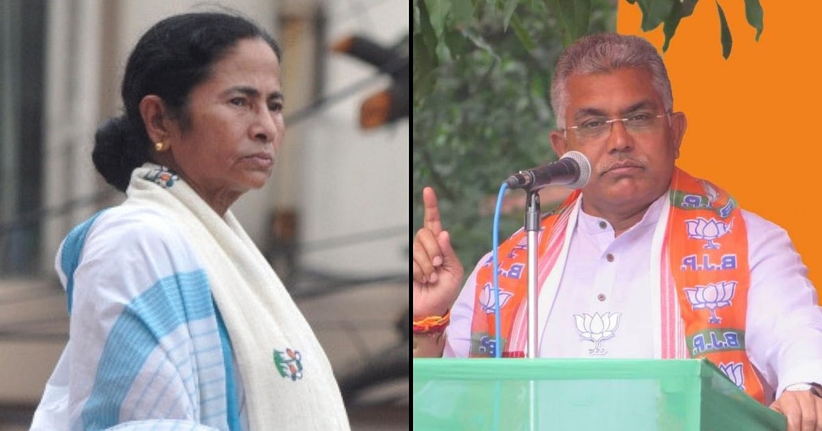 If Any Bengali Has Chance to Become PM, It’s Mamata: WB BJP Chief Dilip ...