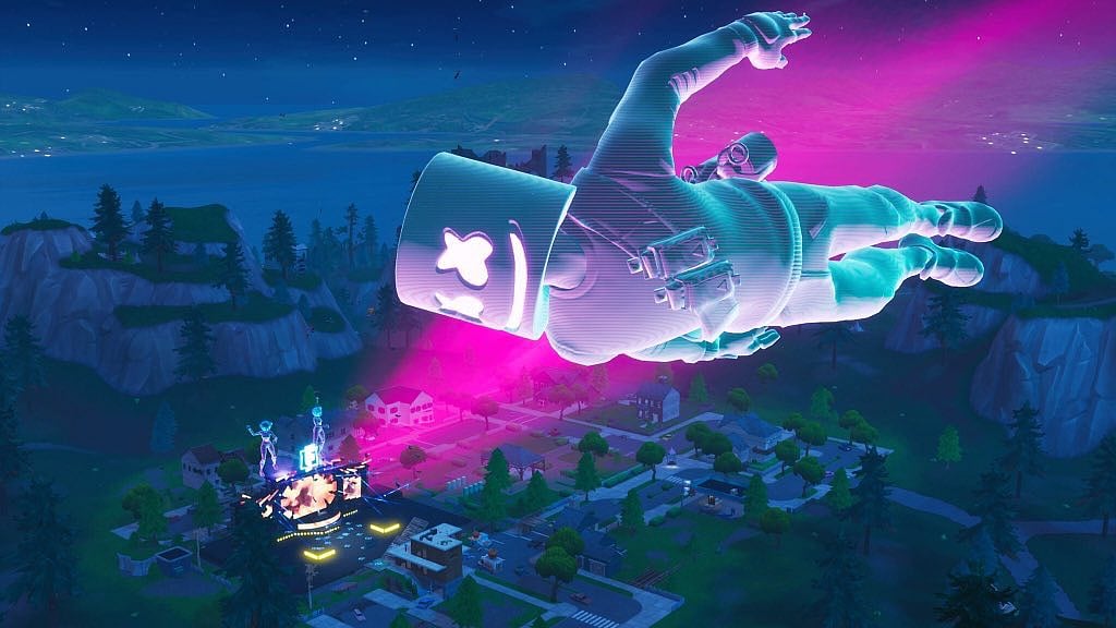 Marshmello played to a crowd of 10 million, virtually