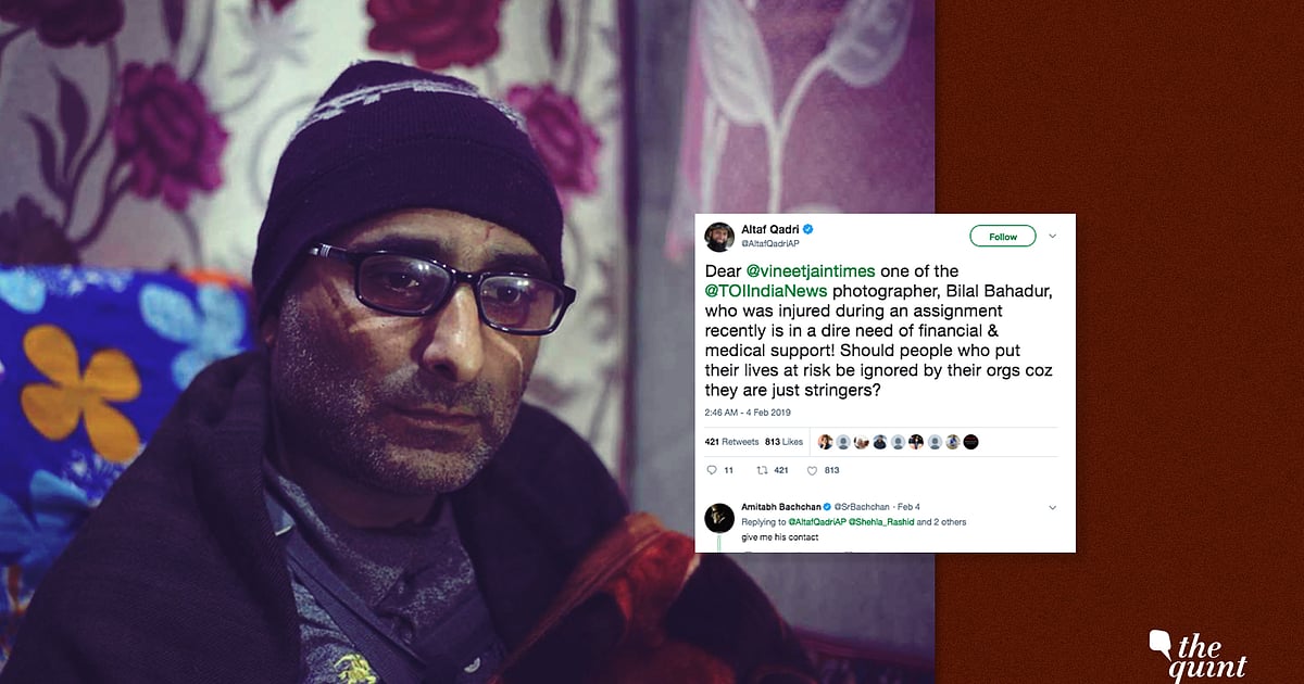 Injured Kashmiri Photographer Bilal Bahadur On The Perils of His ...