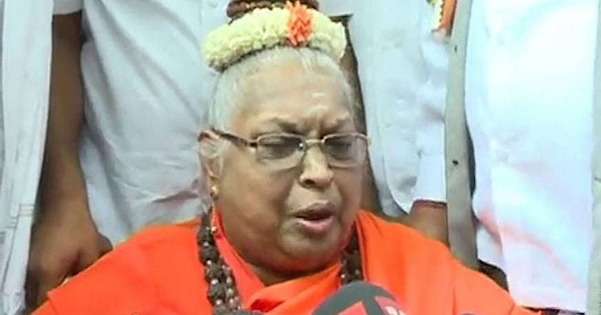 Maate Mahadevi Passes Away: Lingayat Pontiff Basava Dharma Peetha President Passed Away in ...