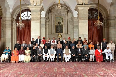 President gives away 55 Padma awards