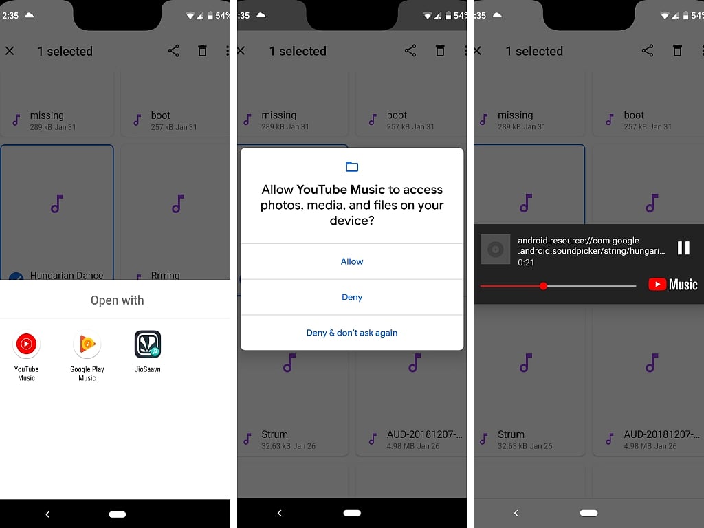 YouTube Music App Features: YT Music Lets You Play Audio Files From Phone