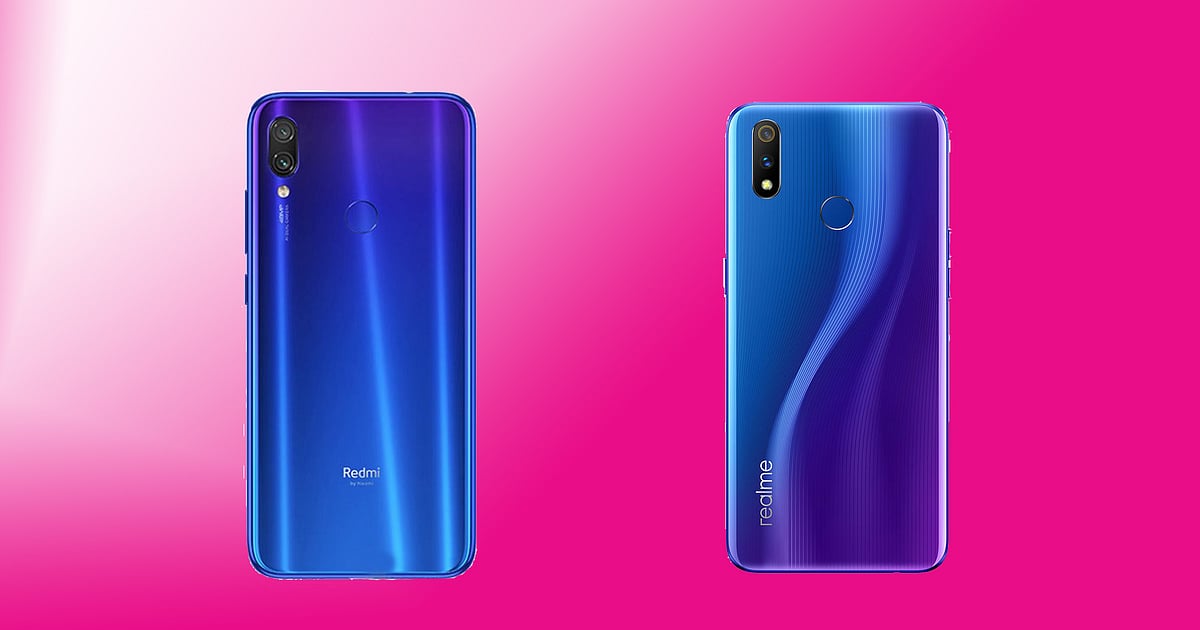 Xiaomi Redmi Note 7 Pro vs Realme 3 Pro Mobile Comparison, Price