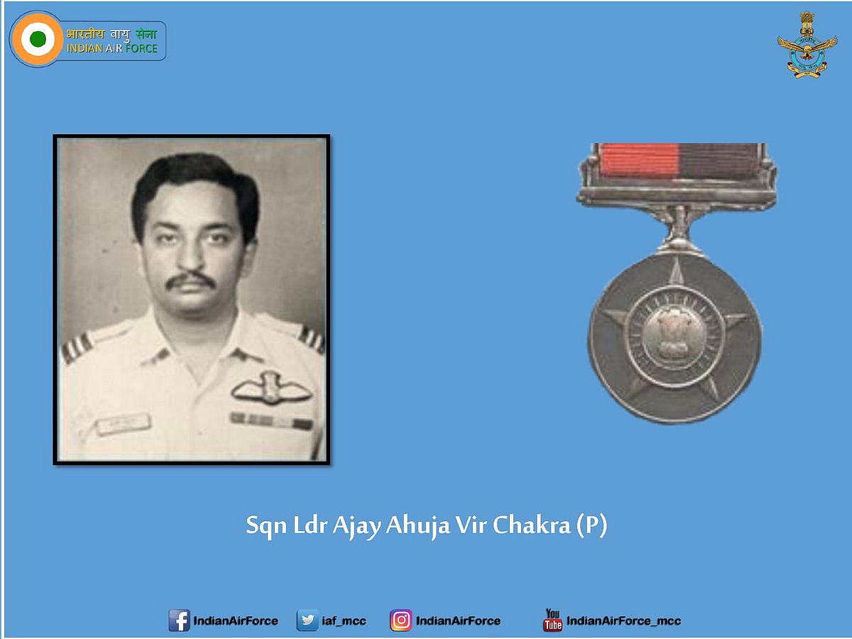 IAF Chief Flies ‘Missing Man’ Formation to Remember Kargil Martyr