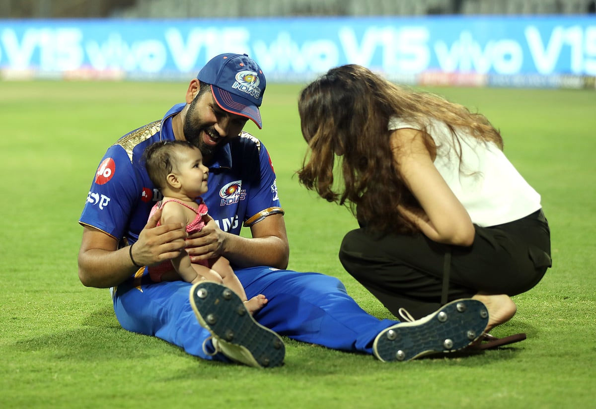 Rohit Sharma’s Sweet Gesture for Baby Samaira After Scoring Fifty