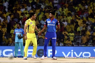 Dhoni leads CSK to the top with 80-run win over DC