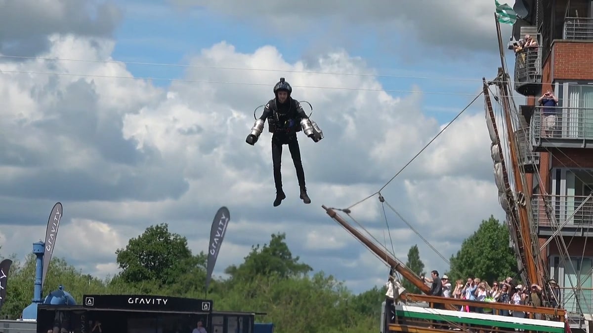 Real-Life Iron Man Jet Suit Can Help You Fly Now