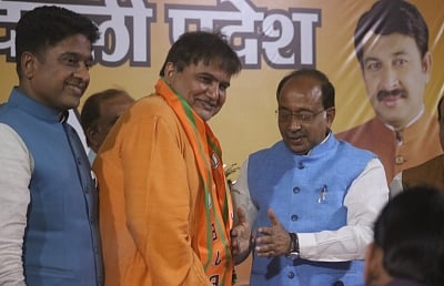 AAP MLA Devinder Sehrawat joins BJP