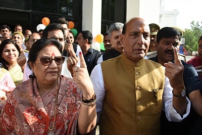 Over 9% voting recorded in UP LS polls