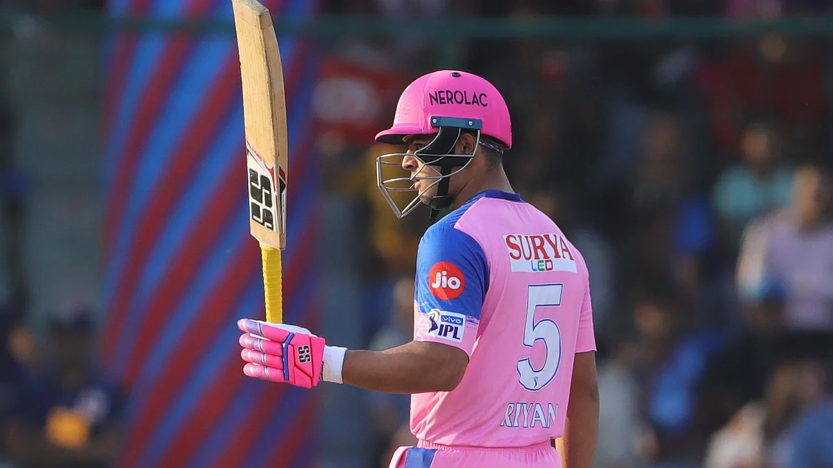 Riyan Parag Becomes Youngest to Score IPL 50 as RR Post 115/9 v DC