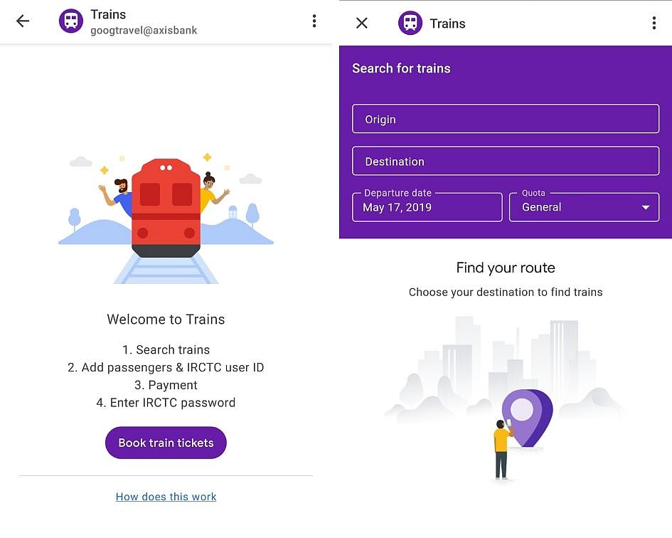 IRCTC Train Ticket Booking: How to Book Train Tickets From Google Pay ...
