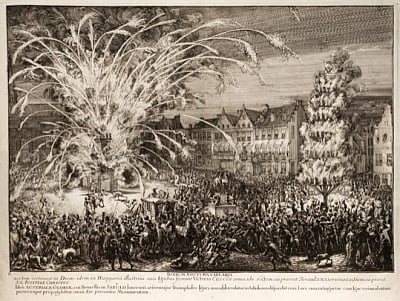 US exhibition explores European fireworks' history