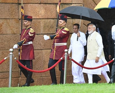 Modi, Sirisena hold talks in Sri Lanka