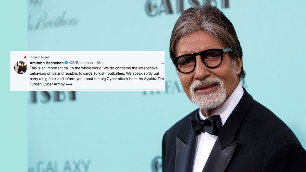 Amitabh Bachchan’s Twitter Account Hacked by Turkish Hackers