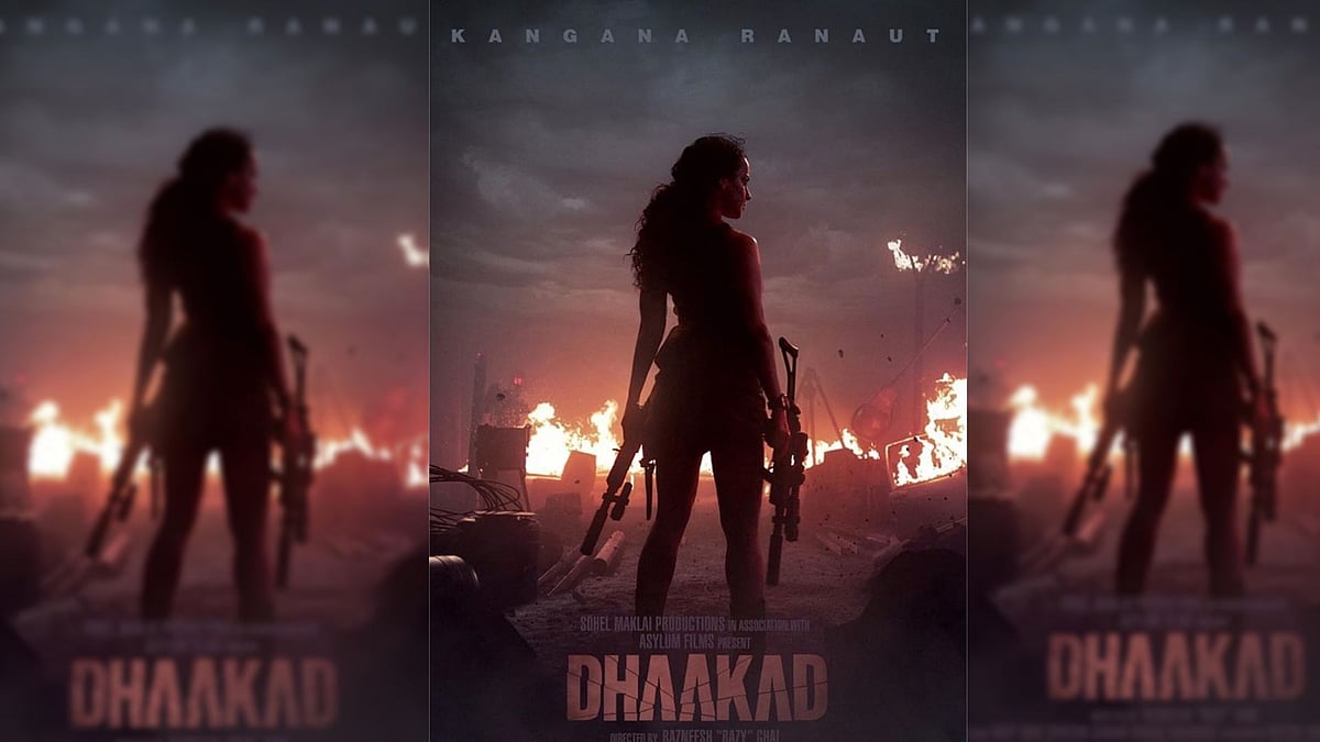Dhaakad Movie Poster Release: Kangana Ranaut to Star in Action Film ...