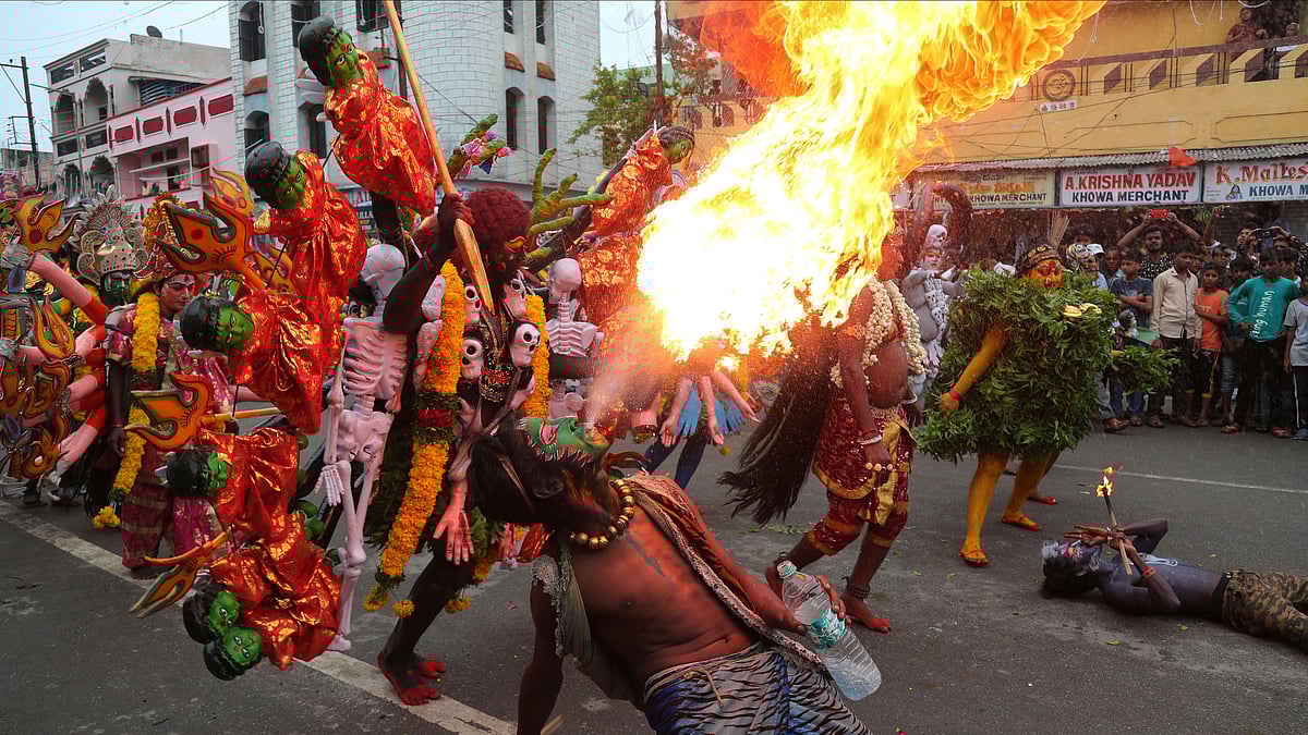 In Photos: A Peek into Hyderabad’s Vibrant Bonalu Festival