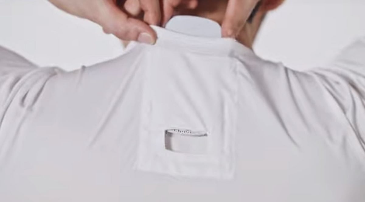 Sony’s Mini Air Conditioner: This Device Fits Inside Your Shirt to Cool ...