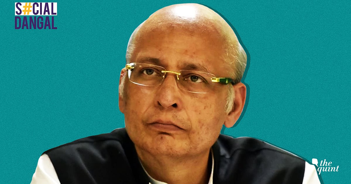 Is this Congress’s Stand? Twitter On Abhishek Singhvi’s Loaded Tweets