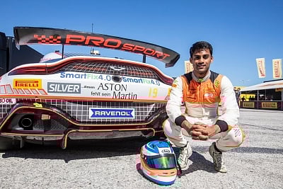 Akhil aims to finish GT4 European Series on a high