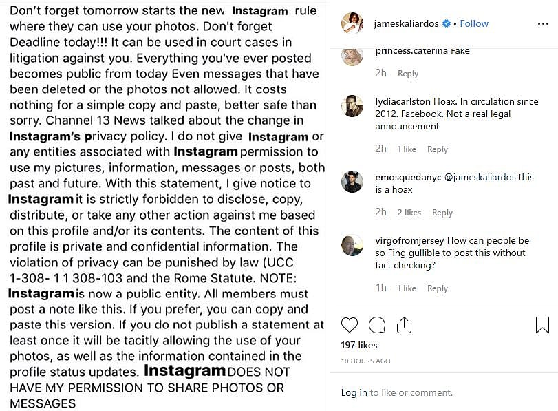 Instagram New Rule Posts Go Public Viral Message Fact Check: Instagram ...