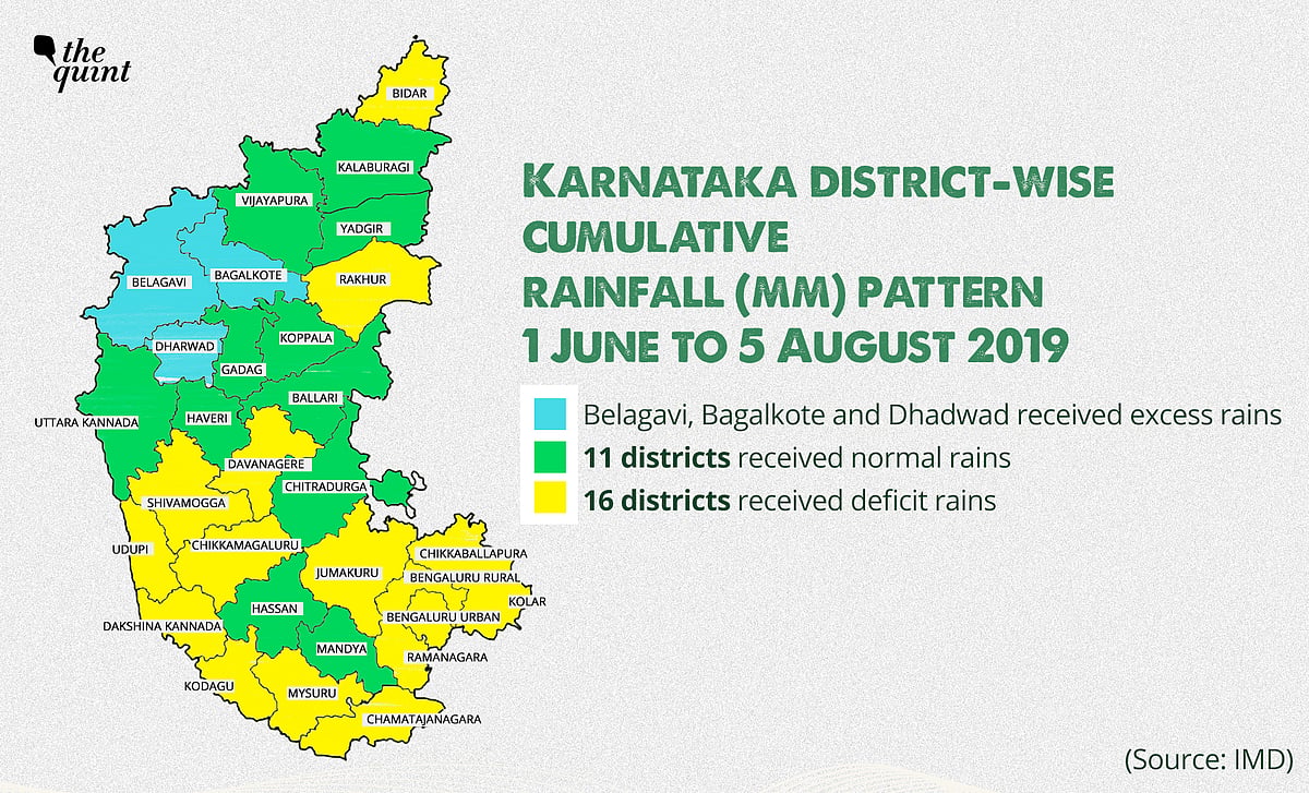 Karnataka floods: Why ‘drought-affected’ areas with deficient rains ...