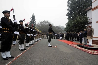 Bihar Police rifles fail during gun salute to deceased CM