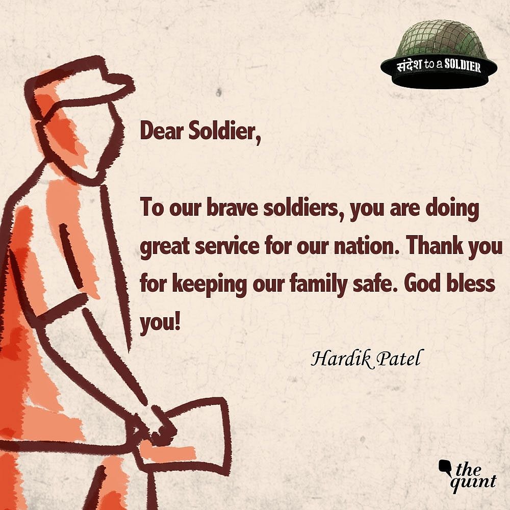 Thank You Soldier Quotes And Sayings